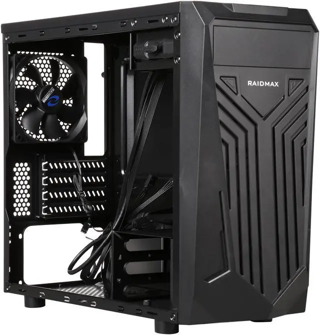 RAIDMAX Pogona MATX-136BP Black Computer Case - Newegg.com