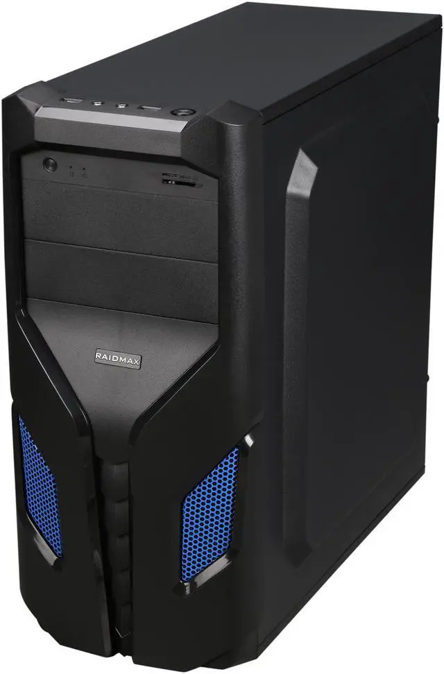 RAIDMAX EXO ATX-108BU Black / Blue Computer Case - Newegg.ca