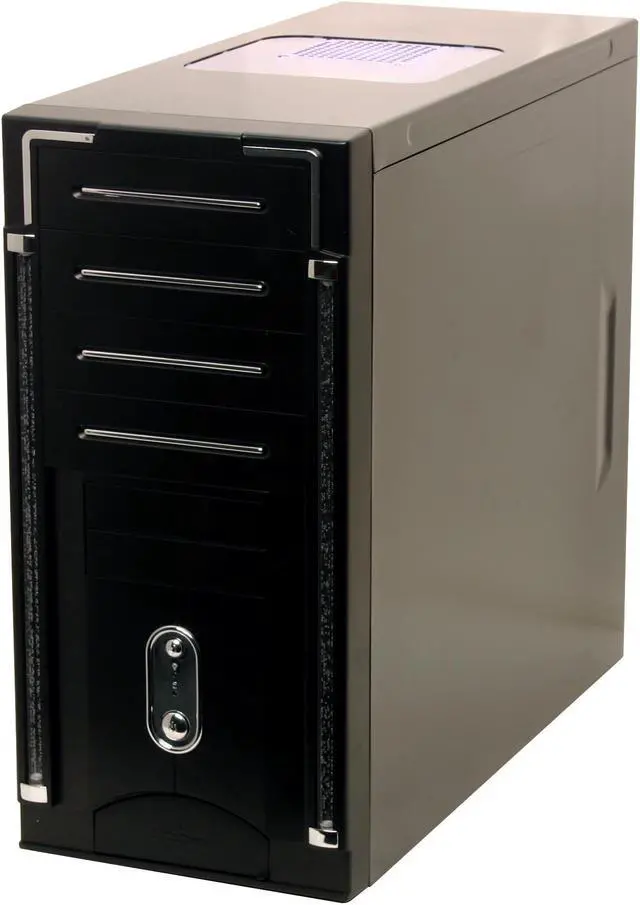 Open Box: Broadway Com Corp 328-4HLW-BK Black Computer Case - Newegg.com