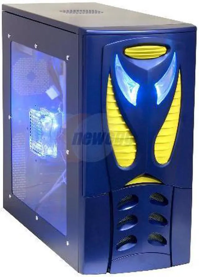 Broadway Com Corp 888KHACW-B Blue Computer Case - Newegg.com