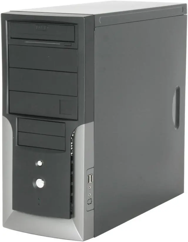 Broadway Com Corp 808PA-BKGY Black/ Gray Computer Case - Newegg.com