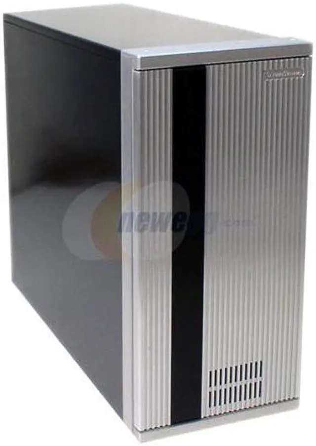 SilverStone Temjin Series TJ01 SV Black/Silver Computer Case - Newegg.com
