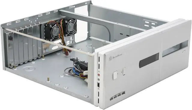 SilverStone Lascala Series LC10S-M Silver Computer Case - Newegg.com