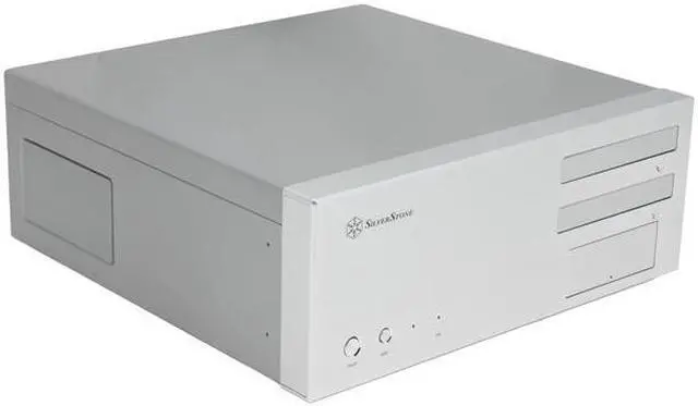 SILVERSTONE Silver Lascala Series LC17-SC ATX Media Center / HTPC Case ...