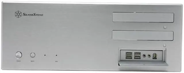 SILVERSTONE Silver Lascala Series LC17-SC ATX Media Center / HTPC Case ...