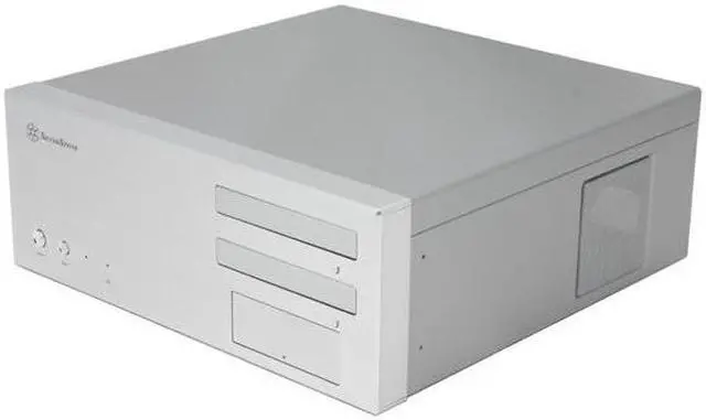 SILVERSTONE Silver Lascala Series LC17-SC ATX Media Center / HTPC Case ...