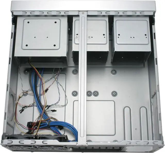 SILVERSTONE Silver Lascala Series LC17-SC ATX Media Center / HTPC Case ...