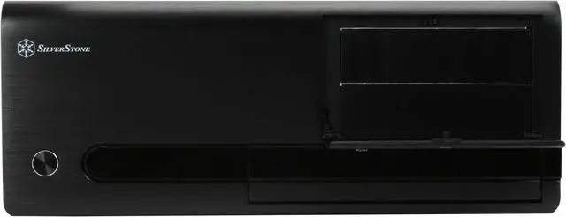 SILVERSTONE Black Lascala Series LC20-B ATX Media Center / HTPC Case ...