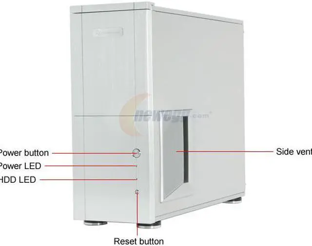 SilverStone Temjin Series TJ10-S Silver Computer Case - Newegg.com