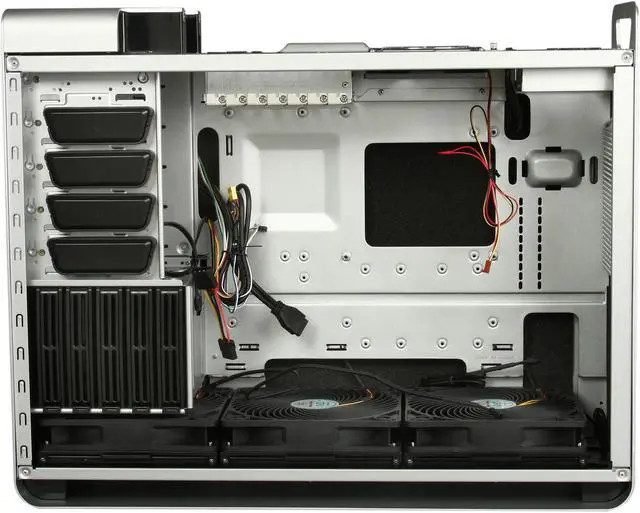 SilverStone Fortress Series SST-FT02S-W-USB3.0 Silver Computer Case ...