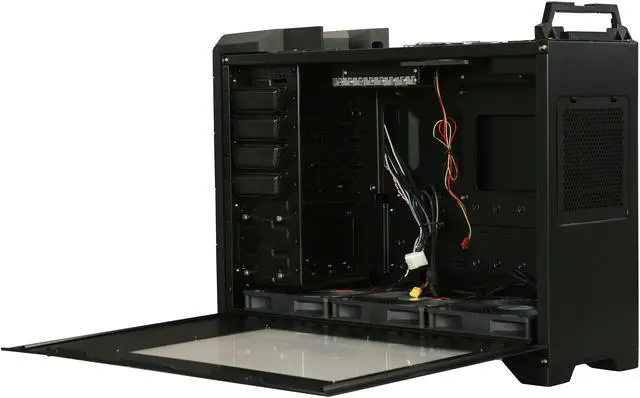 SilverStone RAVEN RV02B-W-USB3.0 Matte black 0.8mm Steel ATX Full Tower ...