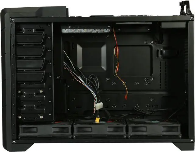 SilverStone RAVEN RV02B-W-USB3.0 Matte black 0.8mm Steel ATX Full Tower ...