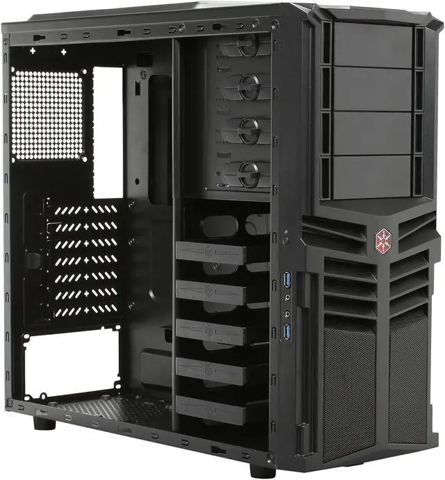 SilverStone Redline Series RL04B Black Computer Case - Newegg.com