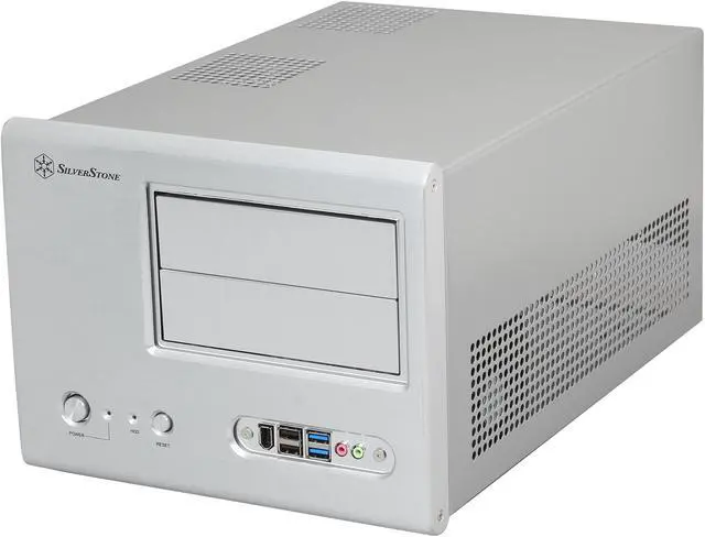 SilverStone SG01S-F-USB3.0 Silver Computer Case - Newegg.com