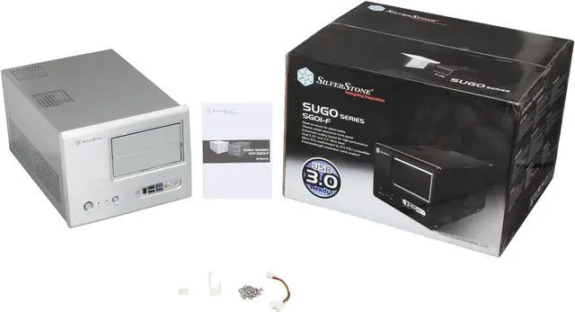 SilverStone SG01S-F-USB3.0 Silver Computer Case - Newegg.com