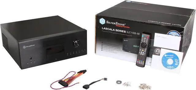 SILVERSTONE Black LC16BM-USB3.0 ATX Media Center / HTPC Case - Newegg.ca