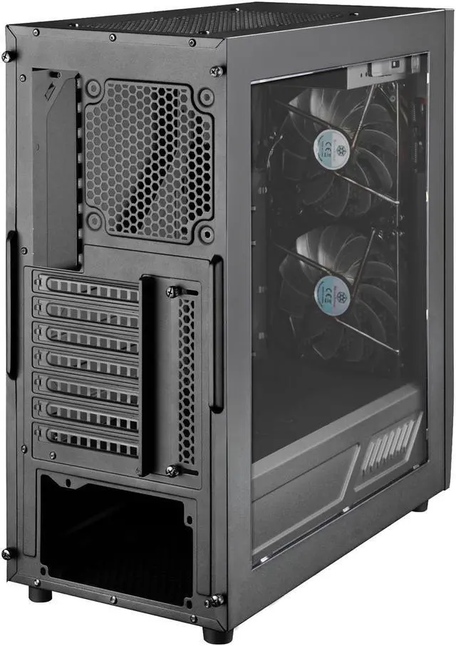 SilverStone Redline Series SST-RL05BB-W (black with black trim + window ...