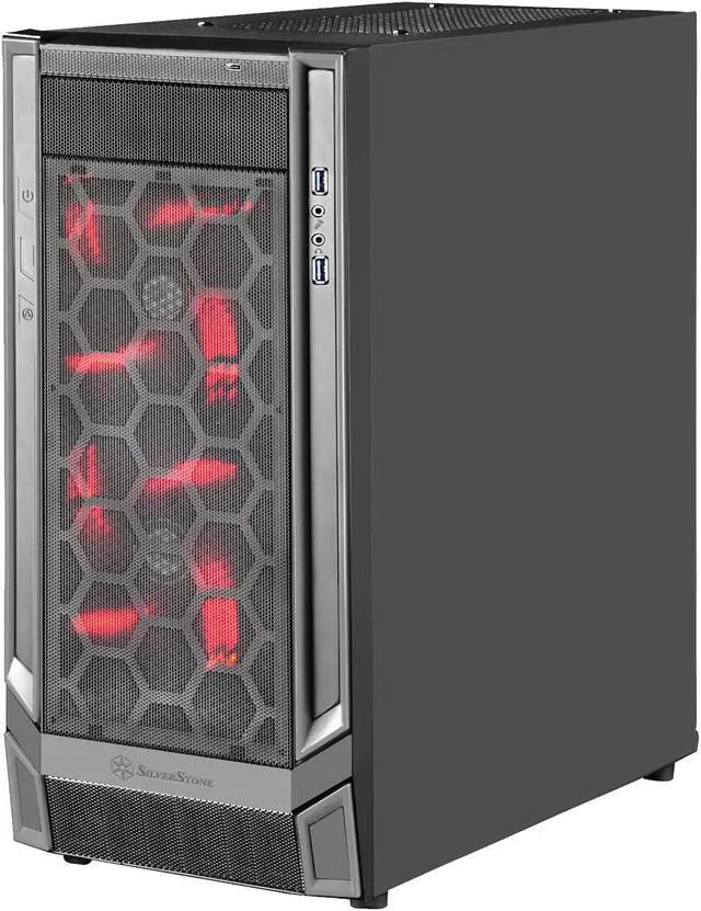 SilverStone Redline Series SST-RL05BB-W (black with black trim + window ...