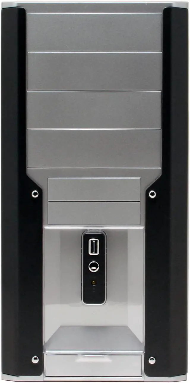 Linkworld A319-C2628-P4 Black/Silver Computer Case - Newegg.com