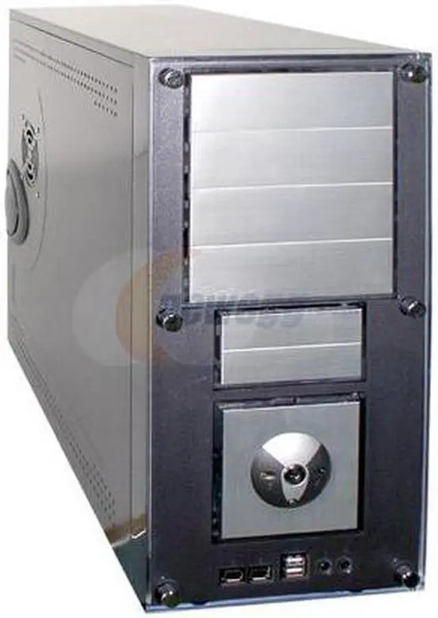 Linkworld B319-C2628-P4 Black/Silver Computer Case - Newegg.com