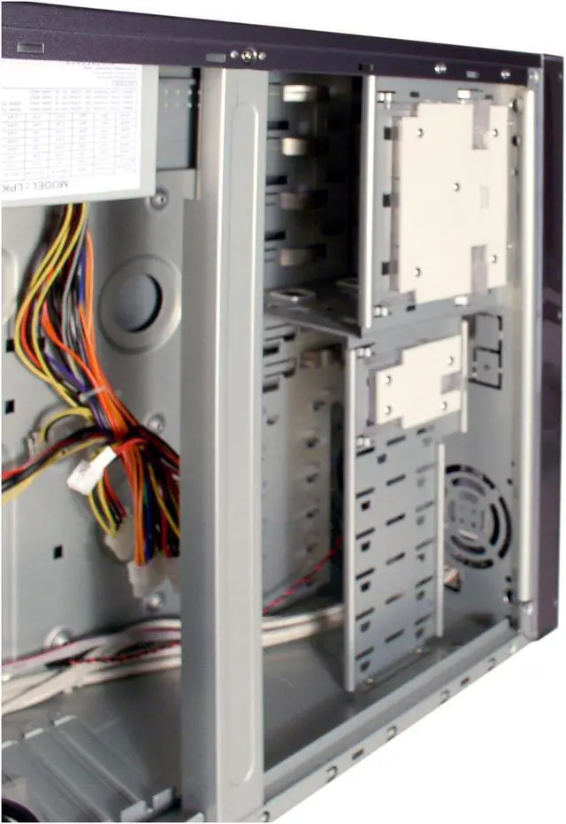 Linkworld B319-C2628-P4 Black/Silver Computer Case - Newegg.com