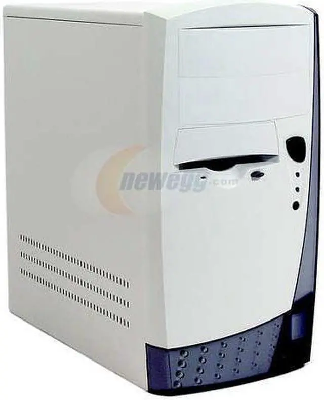 Linkworld 217 MICRO ATX C.06 Beige/Transparent Gray Computer Case ...