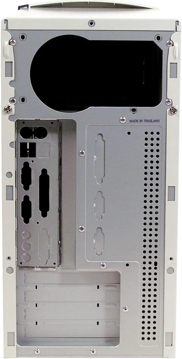 Linkworld 217 MICRO ATX C.06 Beige/Transparent Gray Computer Case ...