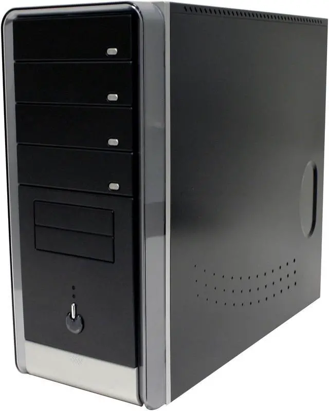 Linkworld 32103-C2628U Black/Silver Computer Case - Newegg.com