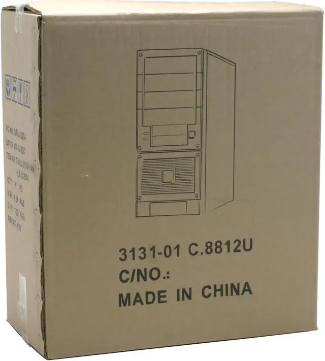 Linkworld 3131-01 C8812U Beige/ Silver Blue Computer Case - Newegg.com