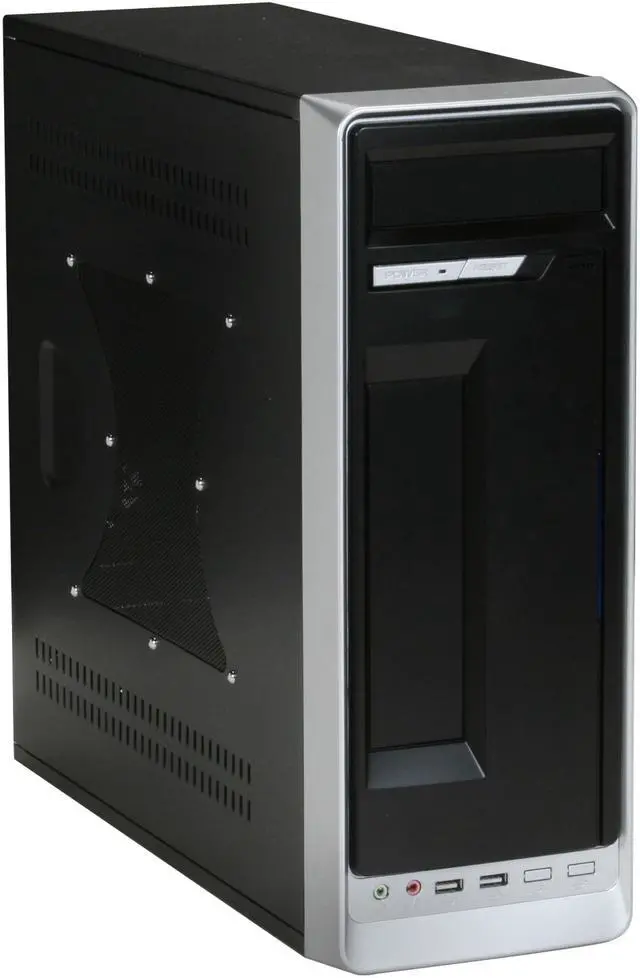 Linkworld 617-03-c2228U Black/Silver Computer Case - Newegg.com