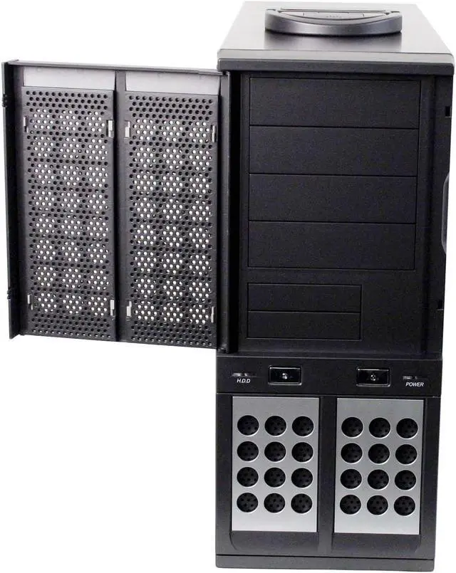 iStarUSA Storm Series S-8100 Black/Silver Server Case - Newegg.com