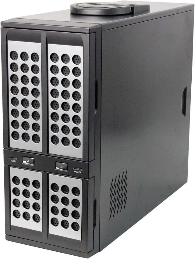 iStarUSA Storm Series S-8100 Black/Silver Server Case - Newegg.com