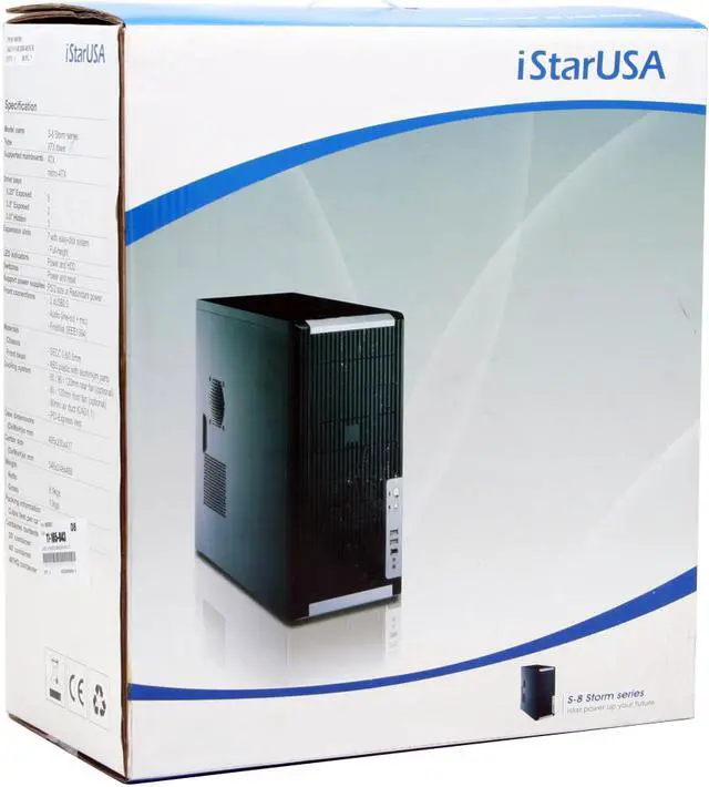 iStarUSA S-8/3R8-Rock Black Computer Case - Newegg.com