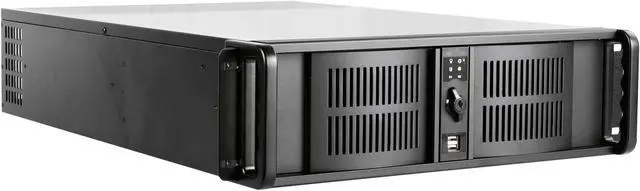 Open Box: iStarUSA D-300L Black 3U Rackmount High Performance Chassis ...