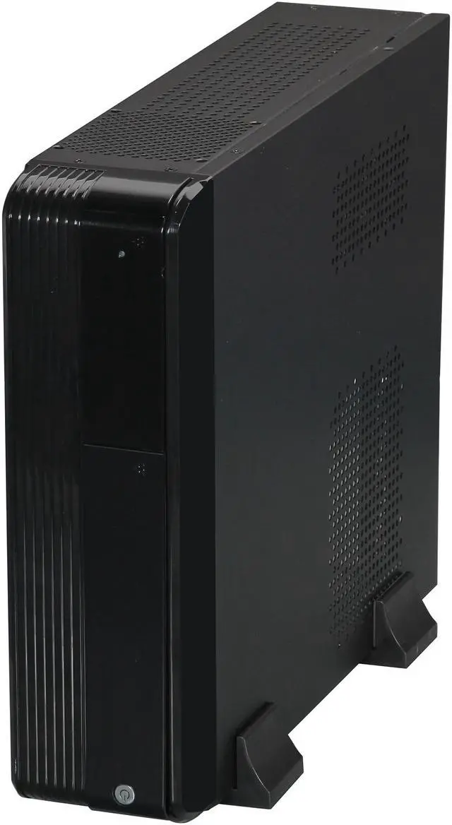 iStarUSA S-0430-DT-DERD Black Tower Compact Stylish Micro-ATX Enclosure ...