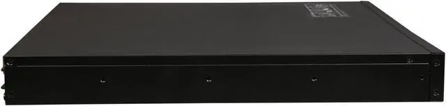 iStarUSA M-140-ITX Black 1U Rackmount 4-Bay Trayless Storage Server ...