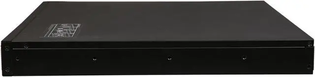 iStarUSA M-140-ITX Black 1U Rackmount 4-Bay Trayless Storage Server ...