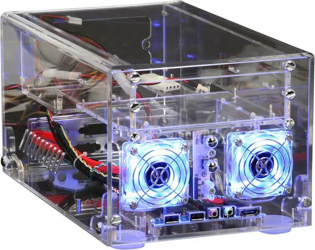 Sunbeam ACMI-P-T Transparent Computer Case - Newegg.com