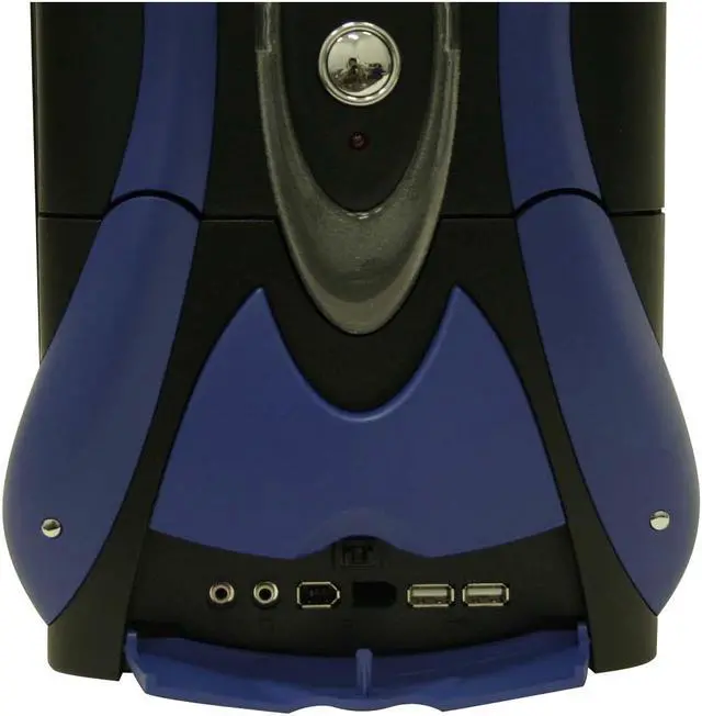 KINGWIN Mutant X MTX425BK Black/Blue Computer Case - Newegg.com