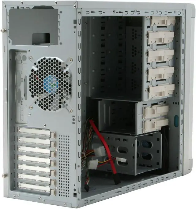 KINGWIN SK-523SW Silver Computer Case - Newegg.com