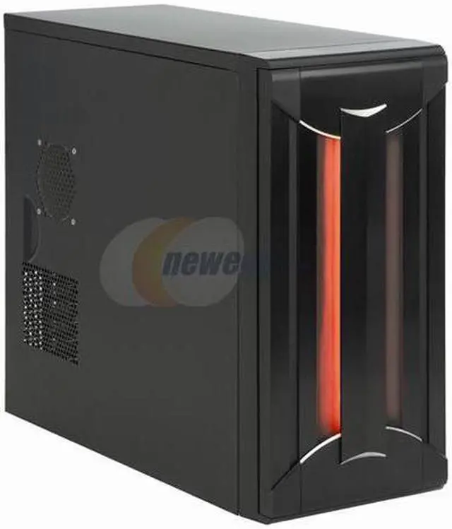 KINGWIN SK-523BKP Black Aluminum front bezel, Prescott ready, SECC ...