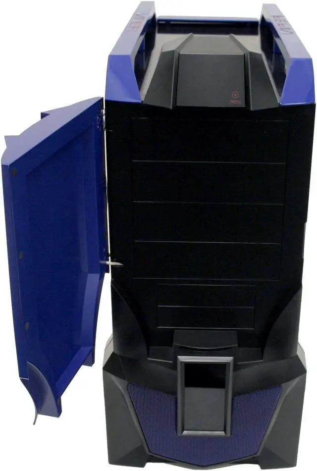 MGE CA-VIPER-KB Black/Blue Computer Case - Newegg.com