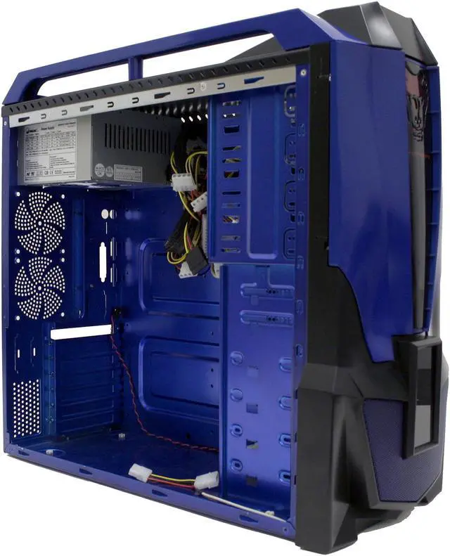 MGE CA-VIPER-KB Black/Blue Computer Case - Newegg.com