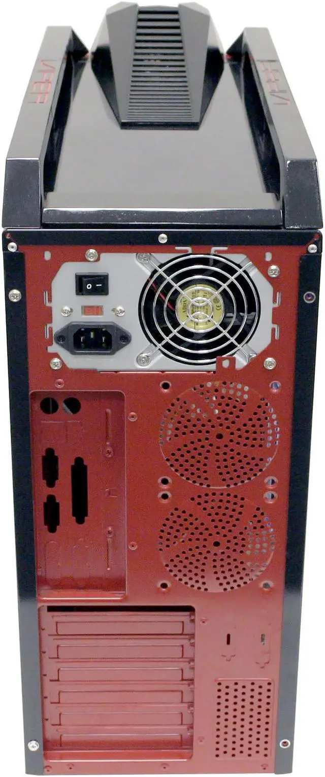 MGE Viper CA-VIPER-KR Black/Red Computer Case - Newegg.com