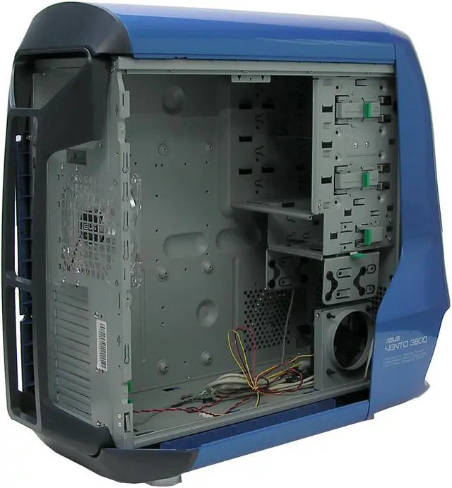 ASUS VENTO 3600 Blue Computer Case - Newegg.com