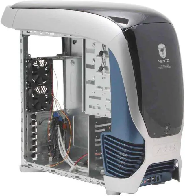 ASUS TA770 – Vento 7700 Black/Blue Computer Case - Newegg.com