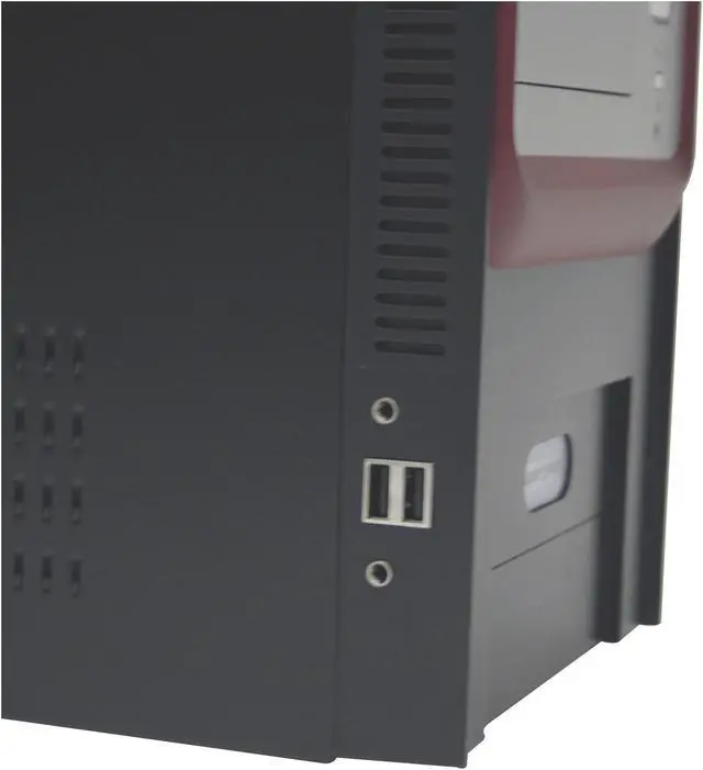 CODEGEN CAT-1015-RD Black/Silver Computer Case - Newegg.com