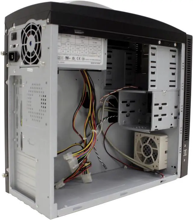 CODEGEN CAT-1015-RD Black/Silver Computer Case - Newegg.com