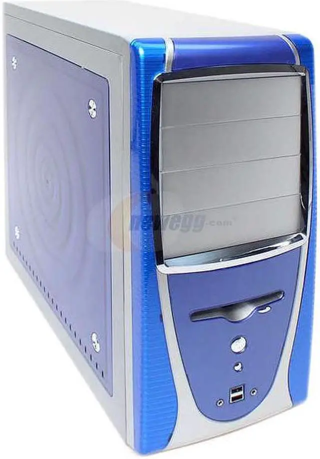 CODEGEN E-6094-C9-B Blue/Silver Computer Case - Newegg.com