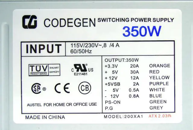 CODEGEN L-6102-CA-TW4 Black/Silver Computer Case - Newegg.ca